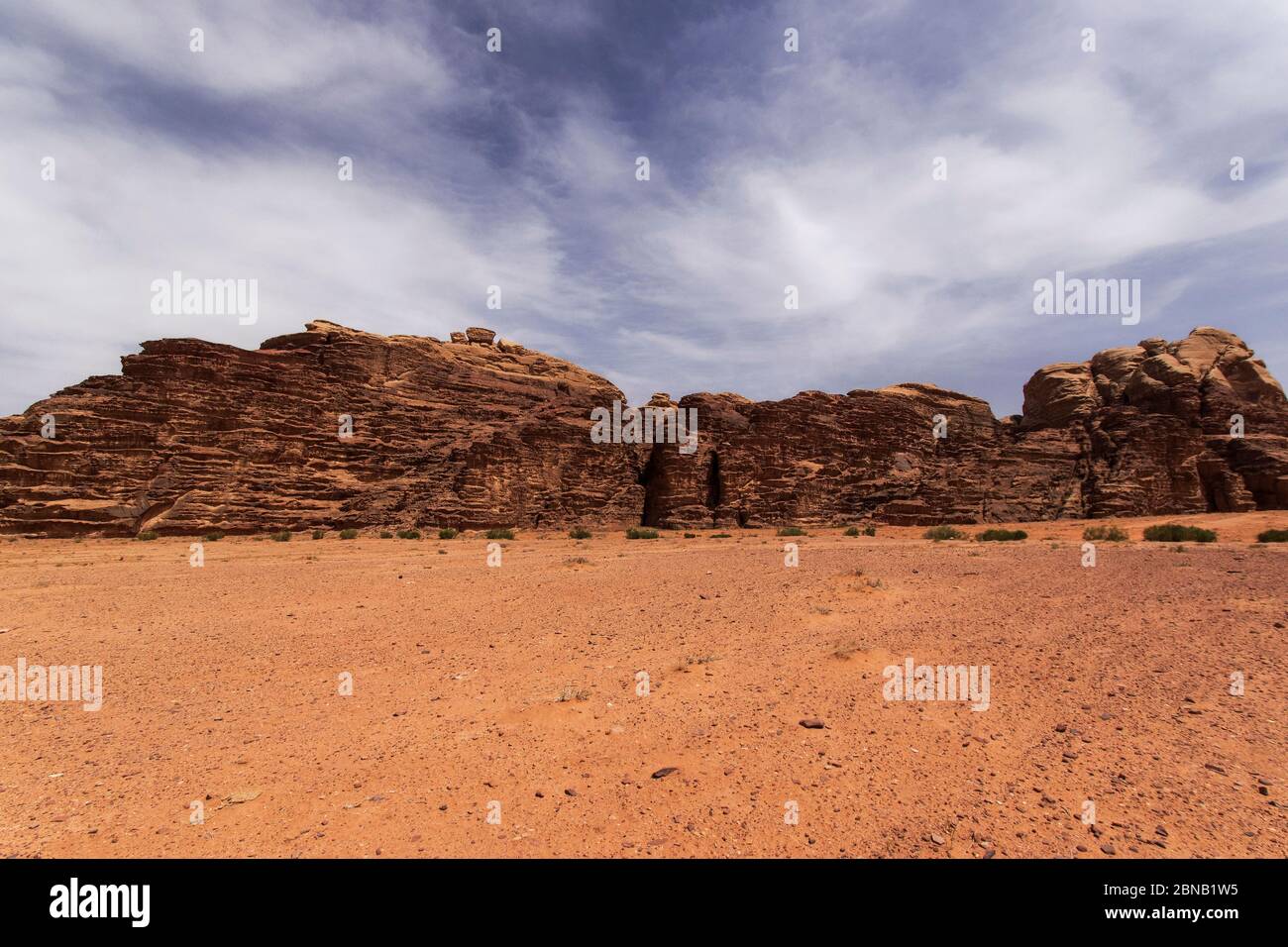 Wadi Rum desert, Giordania Stock Photo - Alamy