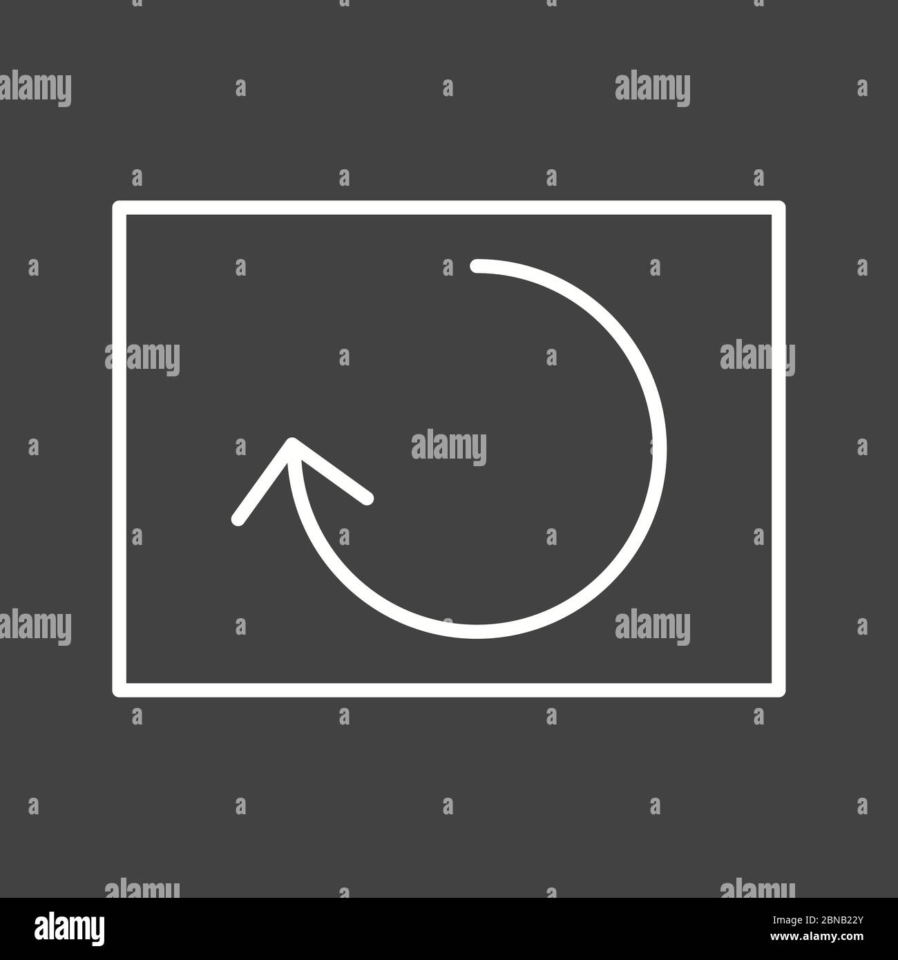 Retry icon vector vectors hi-res stock photography and images - Alamy