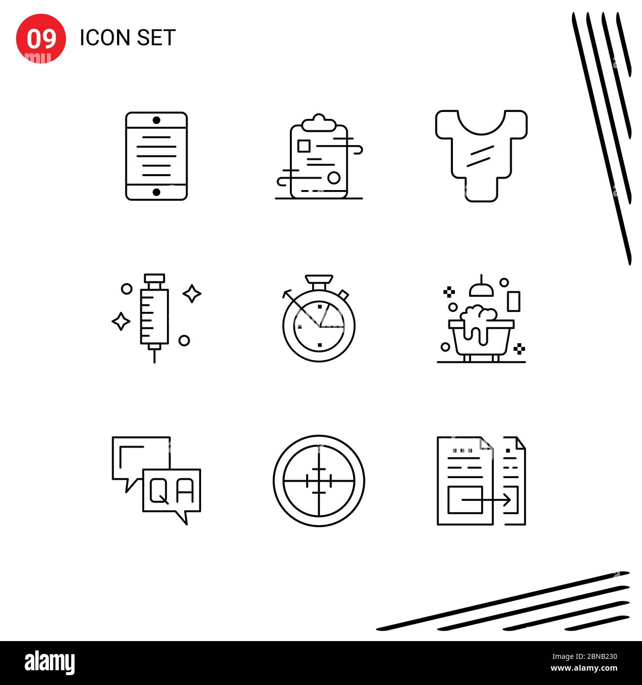 Military medical paper Stock Vector Images - Alamy