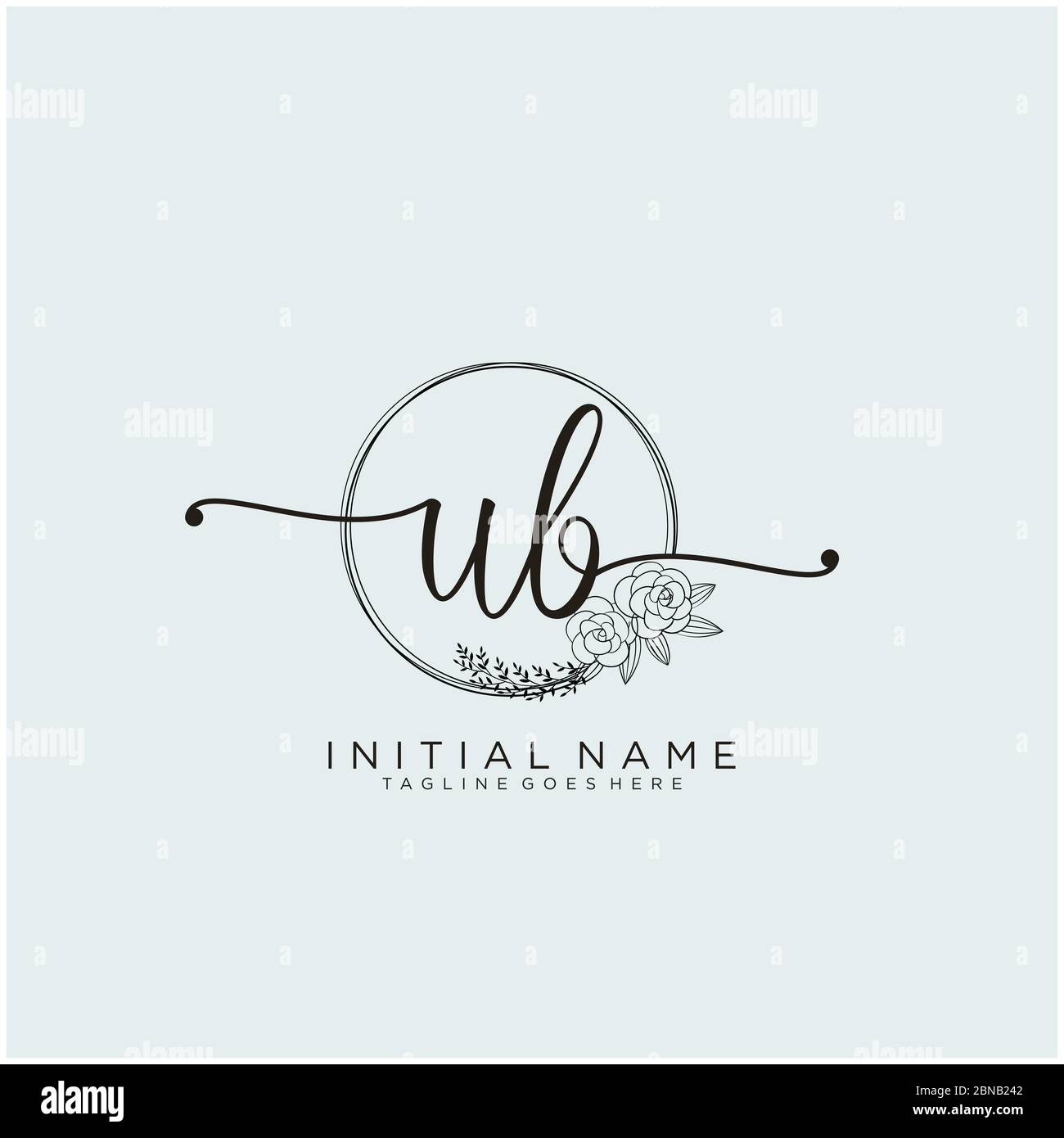 Ub initial logo hi-res stock photography and images - Alamy