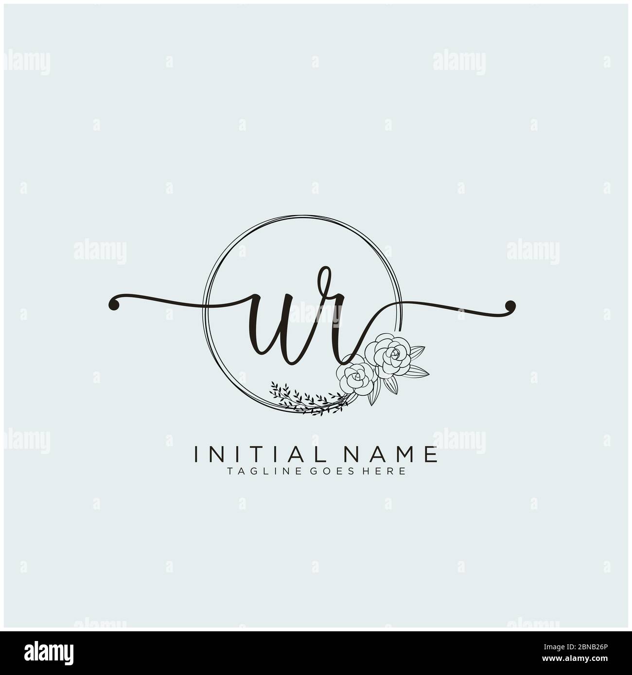Ur logo design hi-res stock photography and images - Alamy
