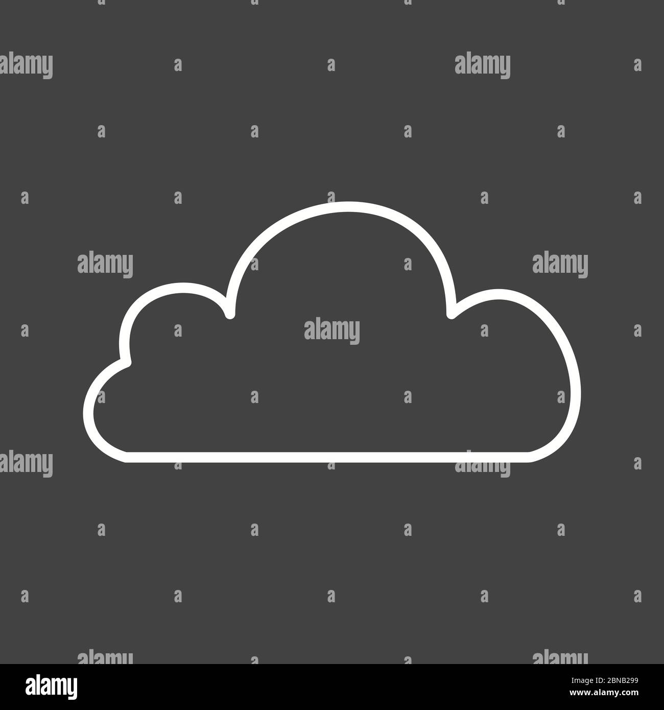 Iconic clouds Stock Vector Images - Alamy