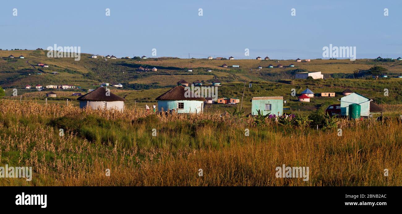 rural housing Eastern Cape , South Africa Stock Photo - Alamy
