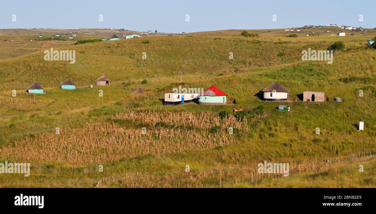 rural housing Eastern Cape , South Africa Stock Photo - Alamy
