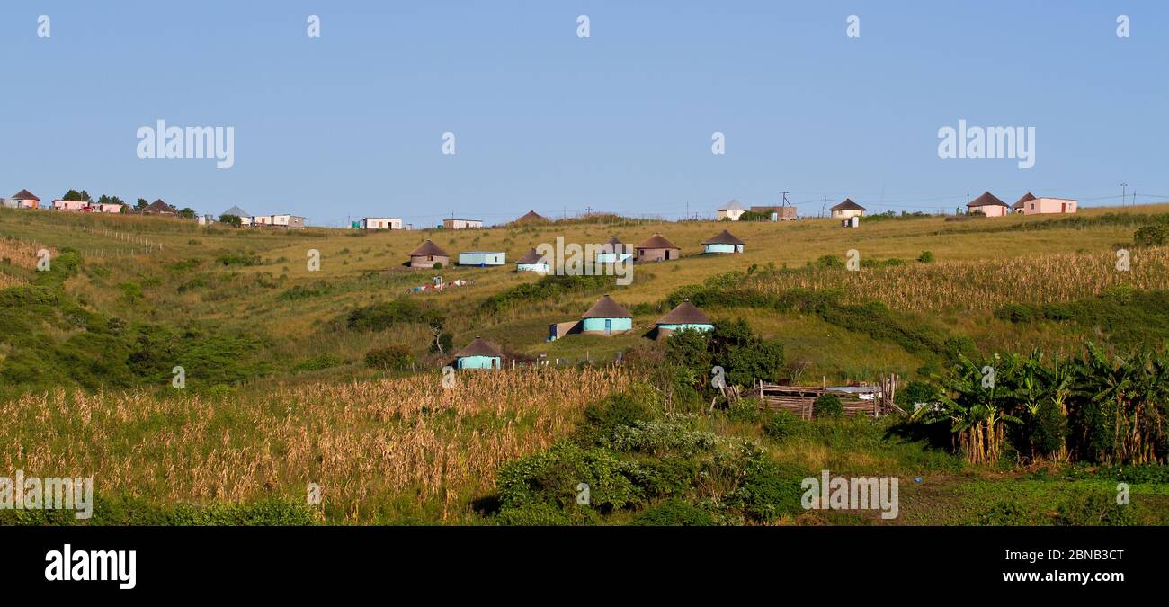 rural housing Eastern Cape , South Africa Stock Photo - Alamy