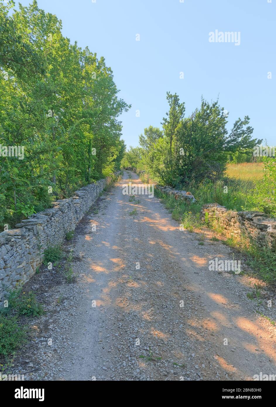 Drywall construction in the heart of Dalmatia, Croatia Stock Photo - Alamy