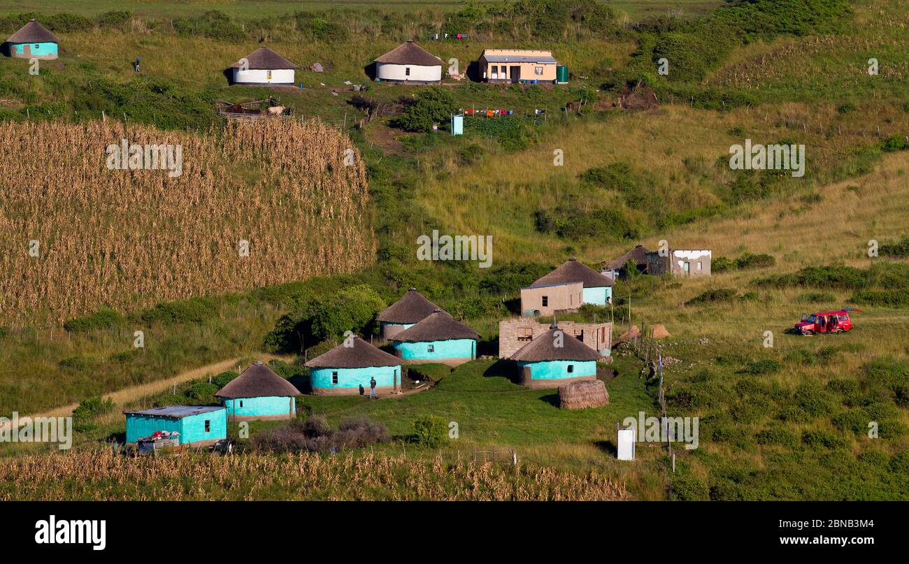 rural housing Eastern Cape , South Africa Stock Photo - Alamy