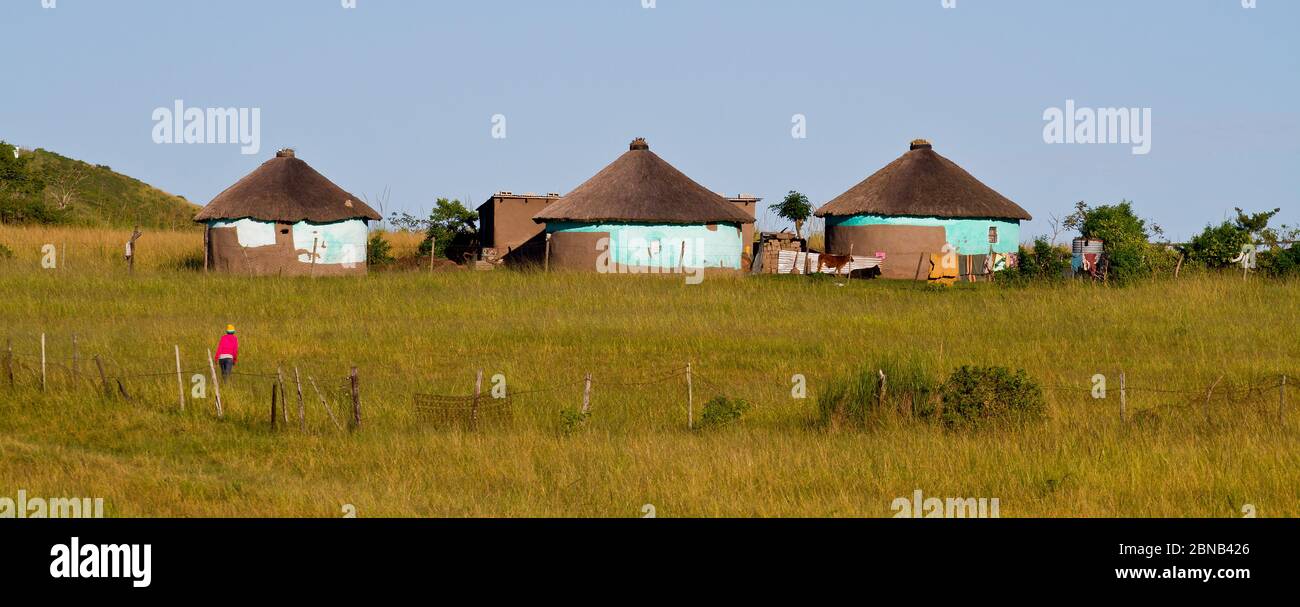 rural housing Eastern Cape , South Africa Stock Photo - Alamy