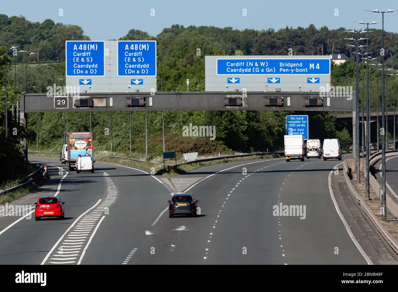 M4 road signs uk hi-res stock photography and images - Alamy