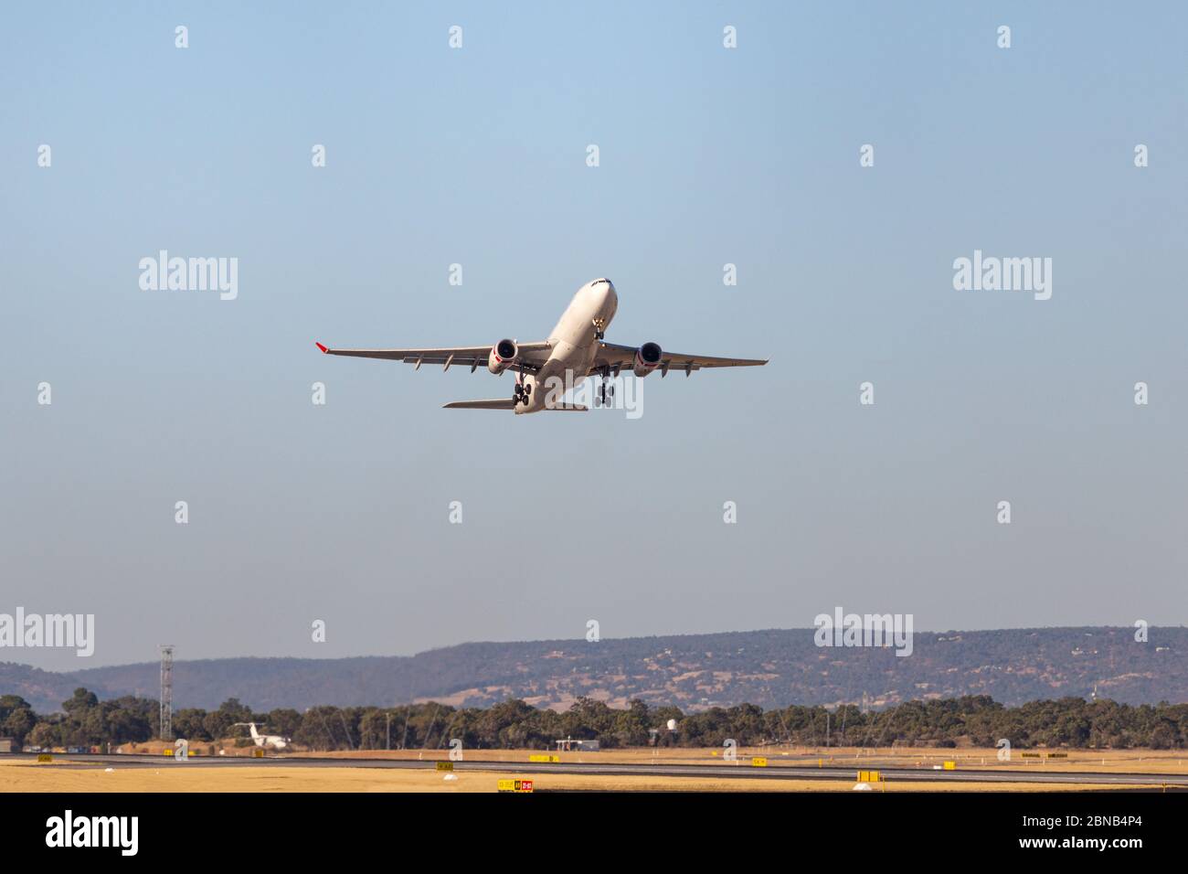 take off at perth airport Stock Photo - Alamy