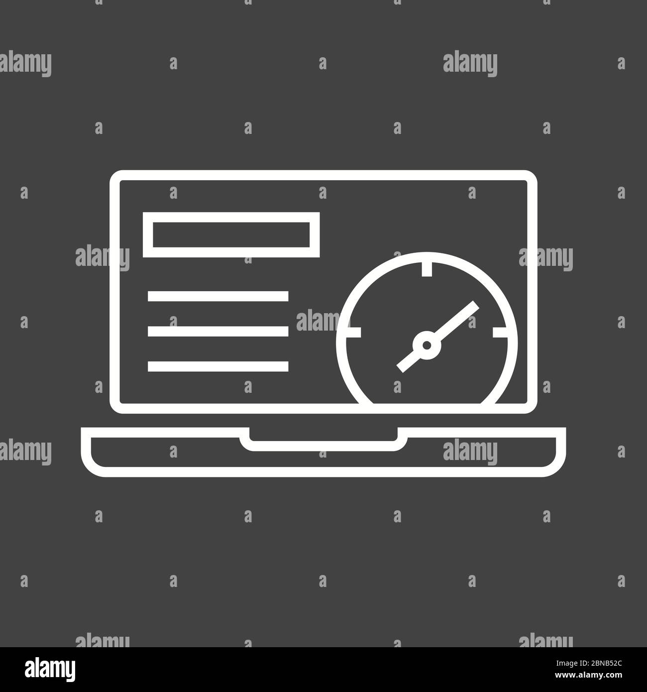 Beautiful Dashboard Line Vector Icon Stock Vector Image & Art - Alamy