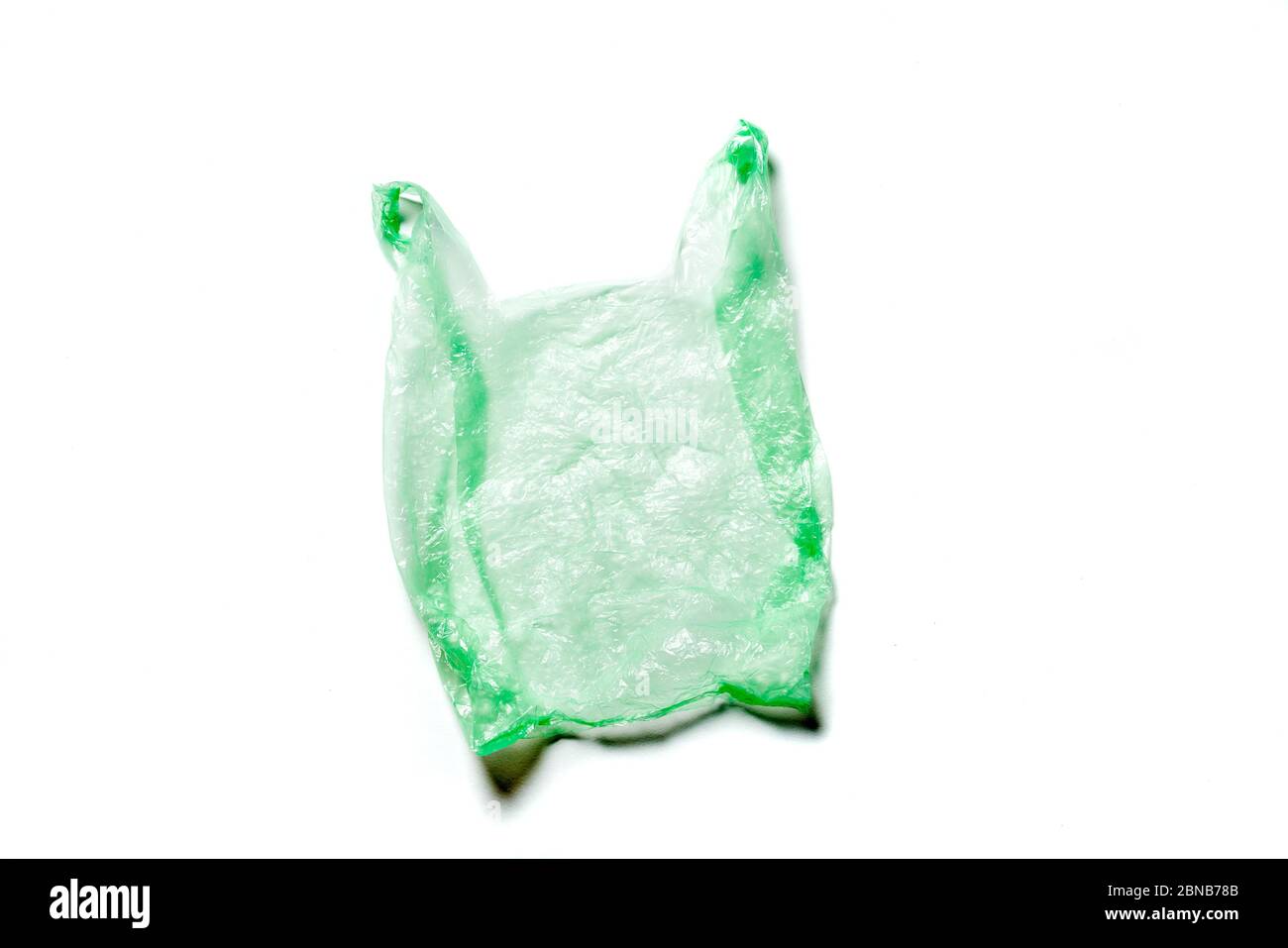 Empty green reusable shopping Cut Out Stock Images & Pictures - Alamy
