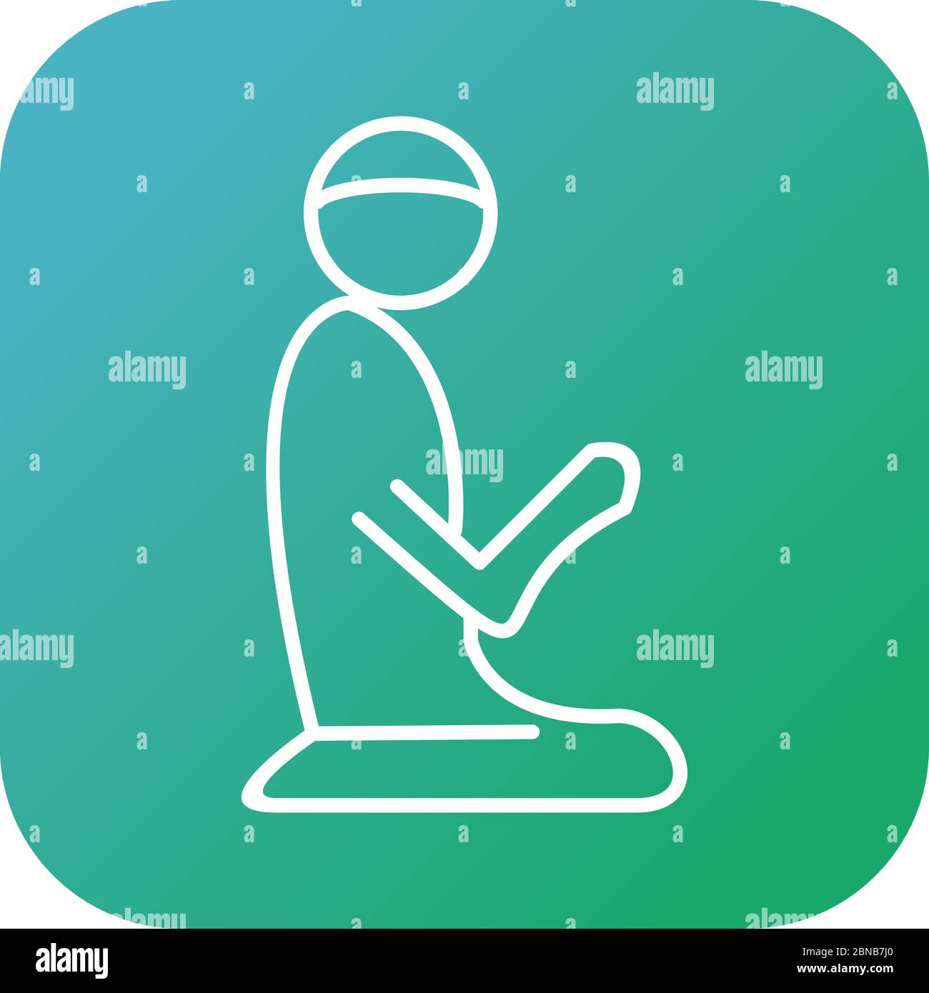 Offering prayer Stock Vector Images - Alamy