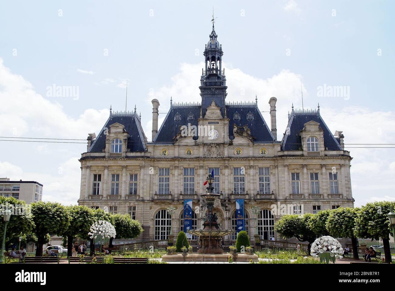 Limoges town centre france hi-res stock photography and images - Alamy