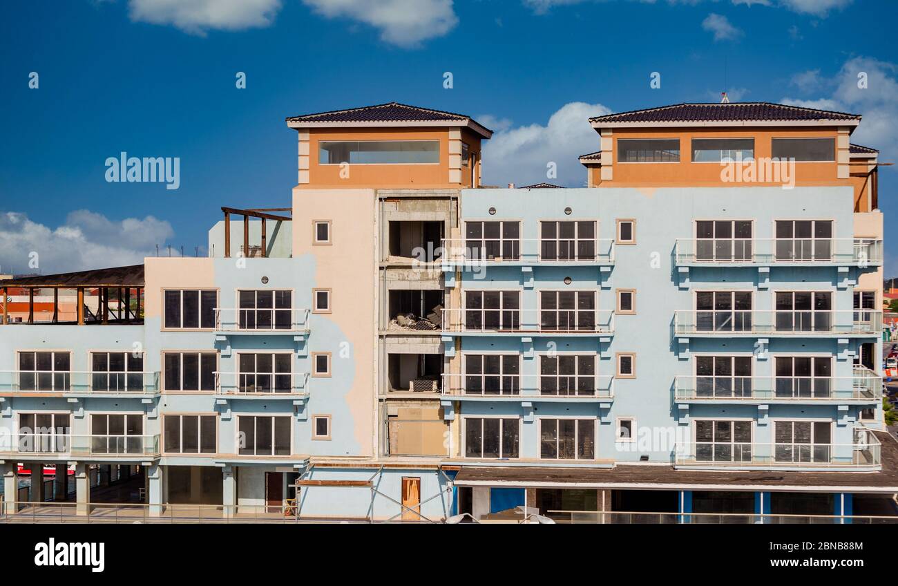 New Waterfront Resort Construction Stock Photo - Alamy