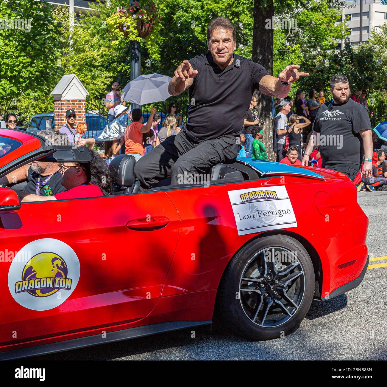 Lou Ferrigno on Parade Stock Photo - Alamy