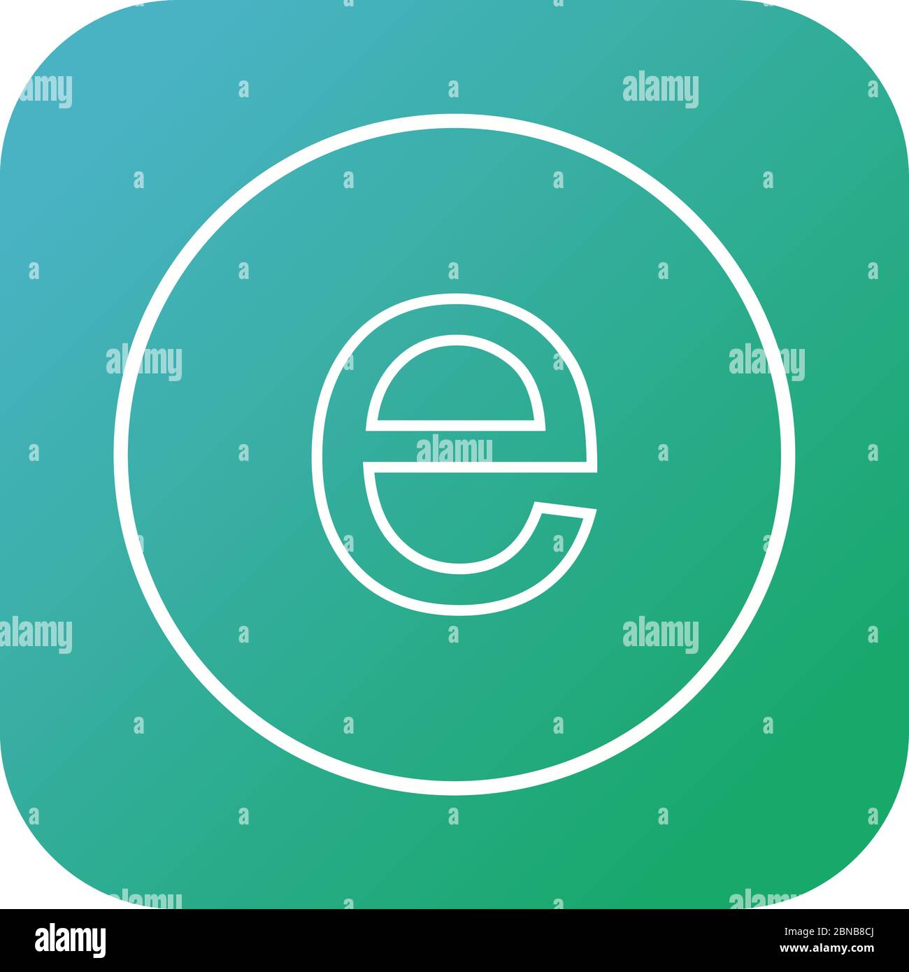 Microsoft edge icon Stock Vector Images - Alamy