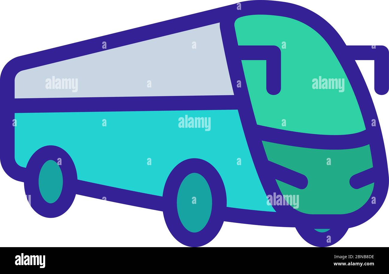 express bus icon vector outline illustration Stock Vector Image & Art ...