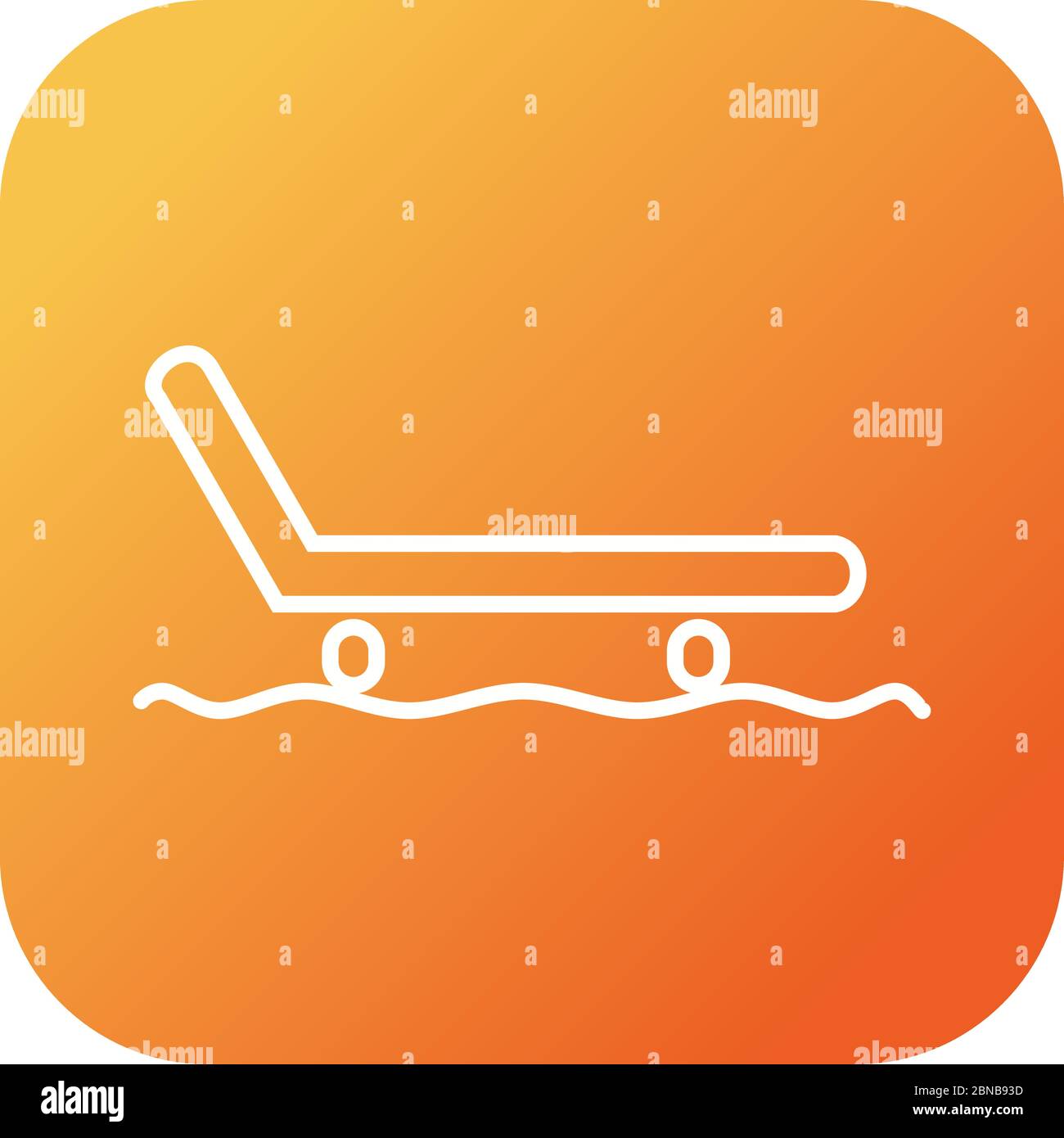 Beautiful Sled Line Vector Icon Stock Vector Image & Art - Alamy