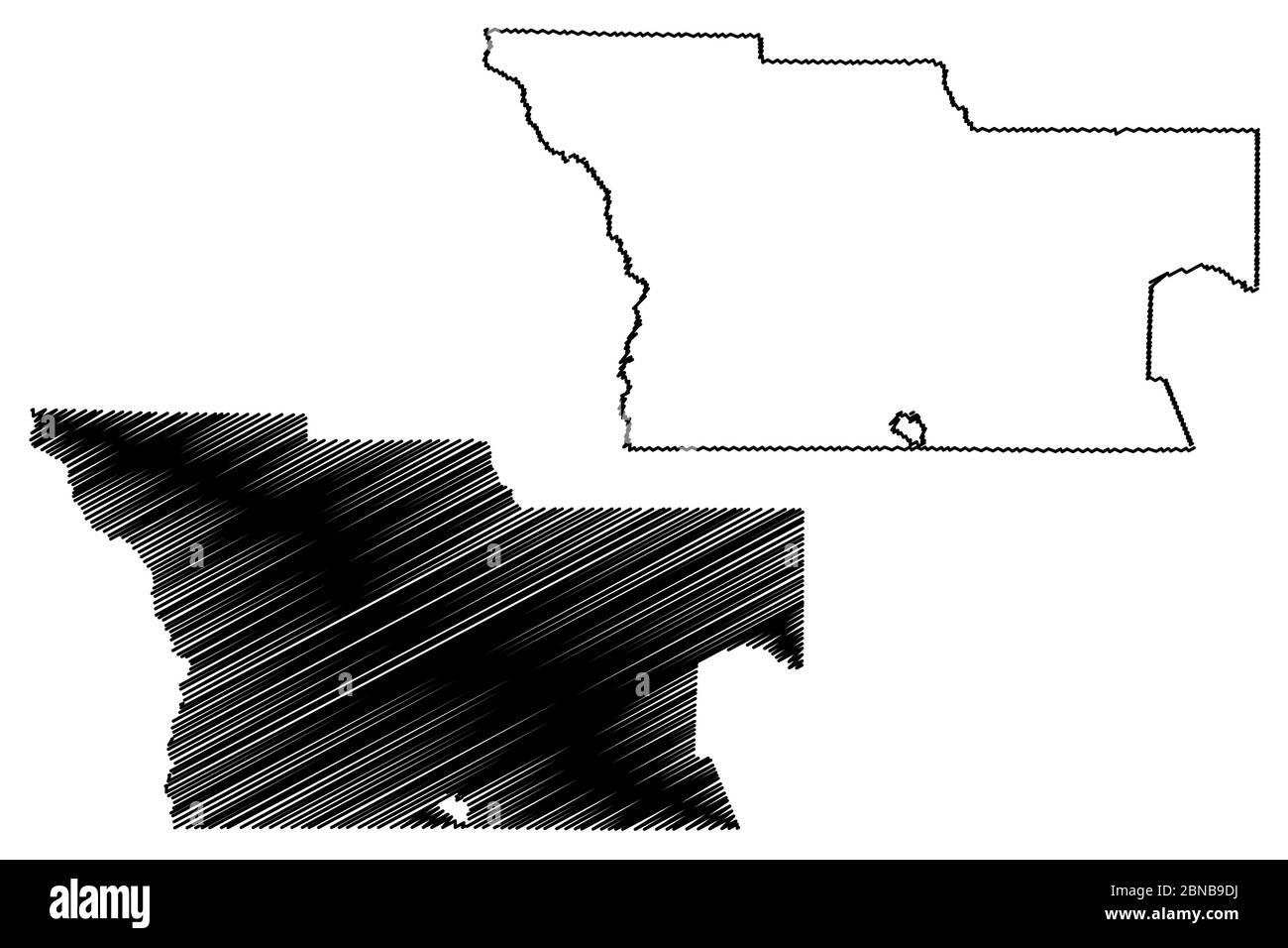 Atkinson map Stock Vector Images - Alamy