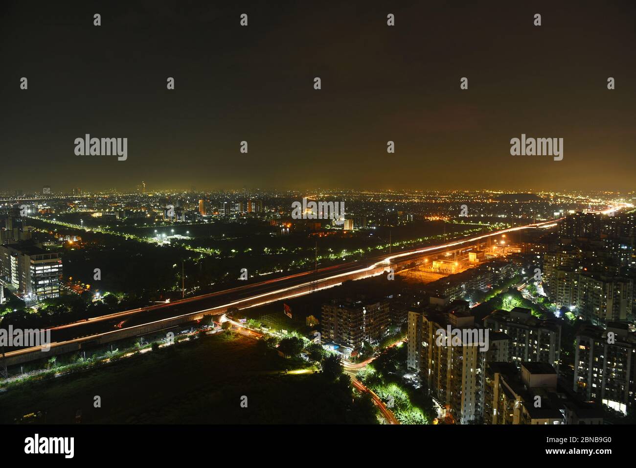 Aerial view of delhi hi-res stock photography and images - Alamy