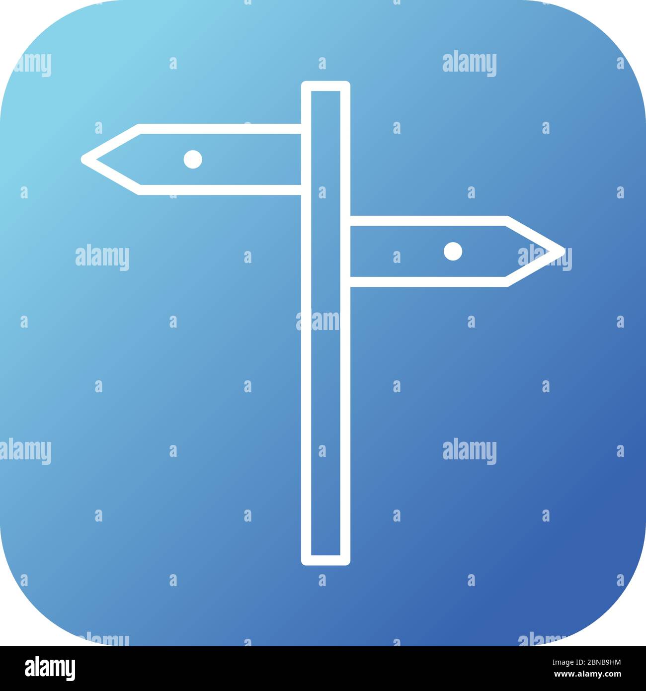 Beautiful Directions Line Vector Icon Stock Vector Image & Art - Alamy