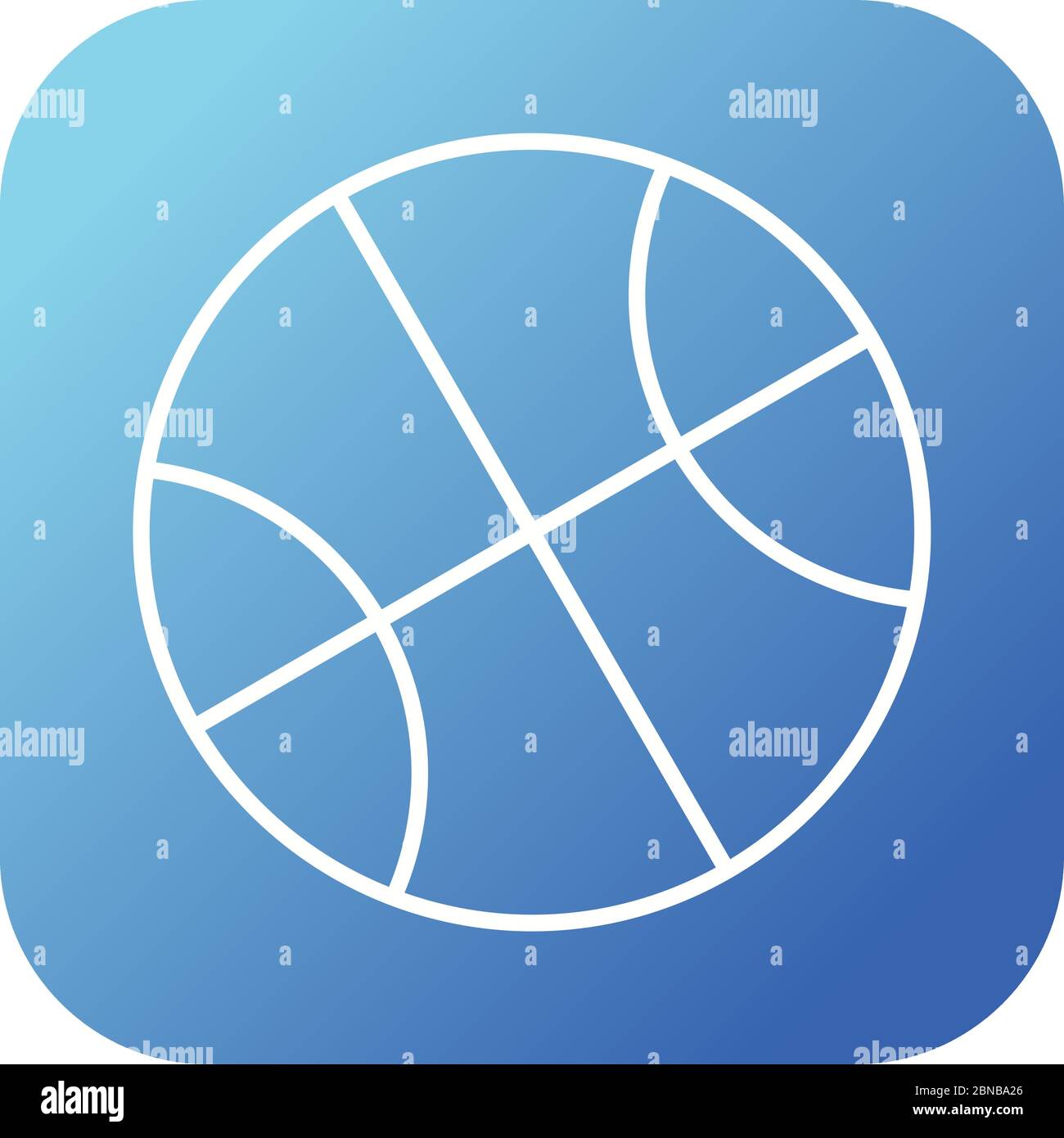 Beautiful Ball Line Vector Icon Stock Vector Image & Art - Alamy