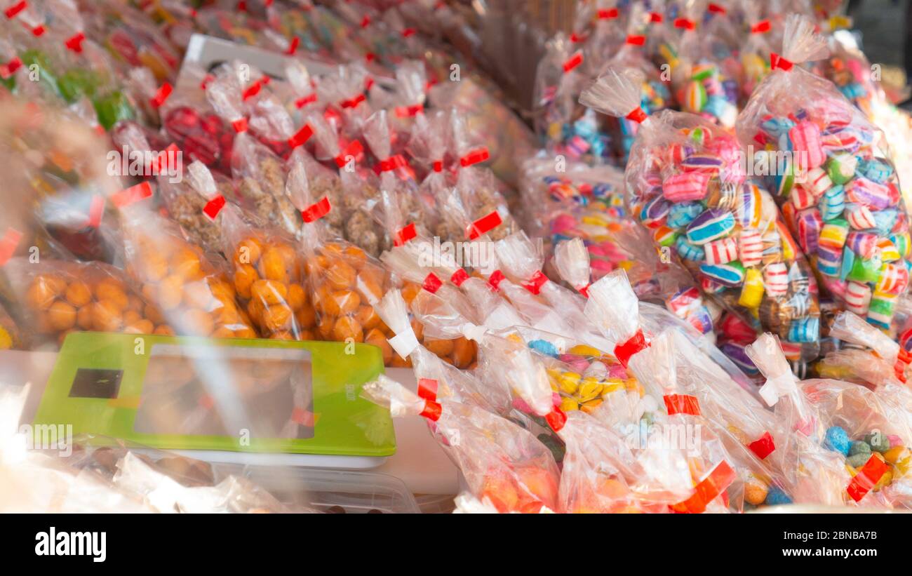 Bagged sweets hi-res stock photography and images - Alamy