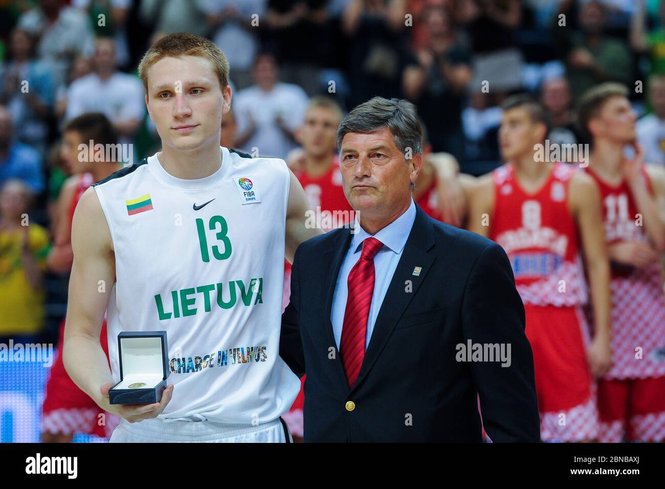 Marius Grigonis is a Lithuanian basketball player competing in Kaunas ...