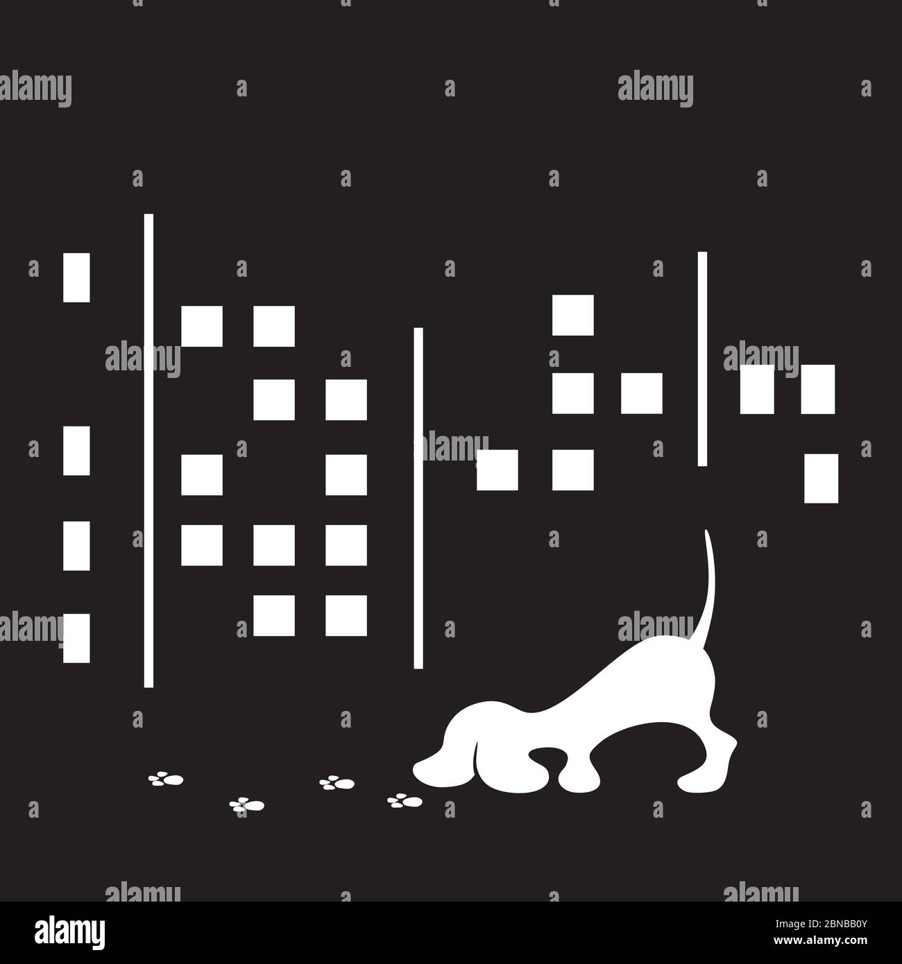 Coonhound dog Stock Vector Images - Alamy