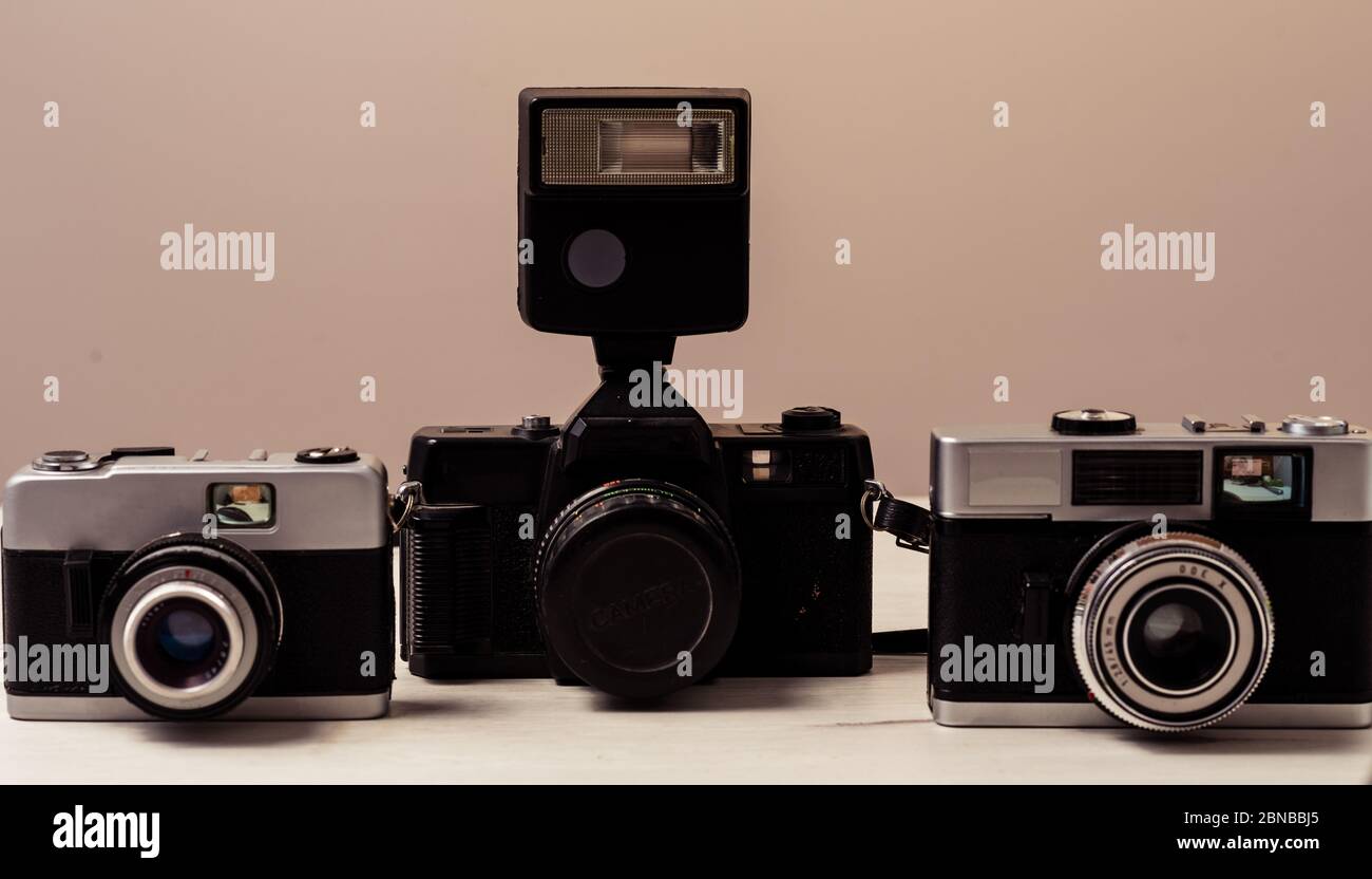 old miniature camera Stock Photo - Alamy