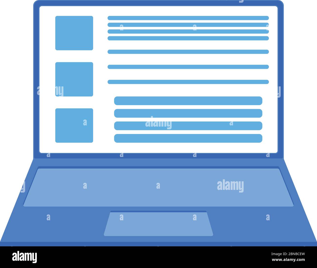 Concept label icon digital device laptop, label personal computer ...