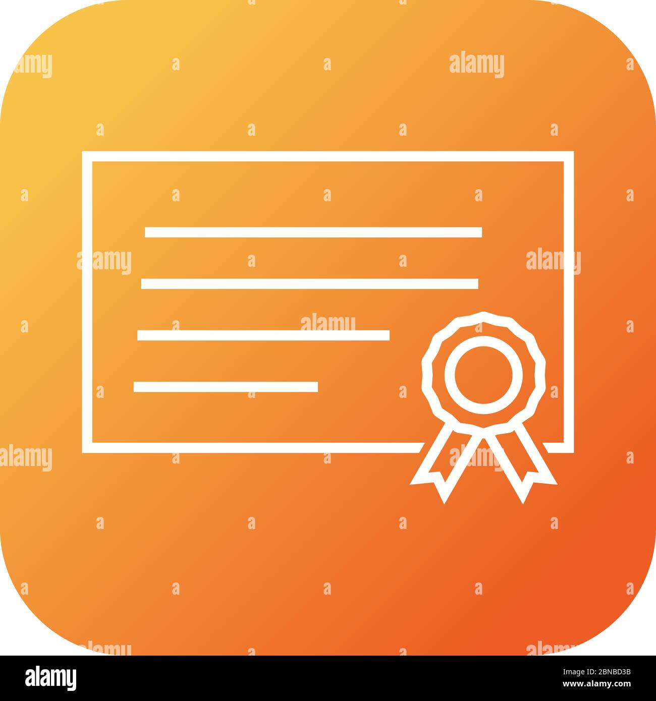 Beautiful Degree Line Vector Icon Stock Vector Image & Art - Alamy
