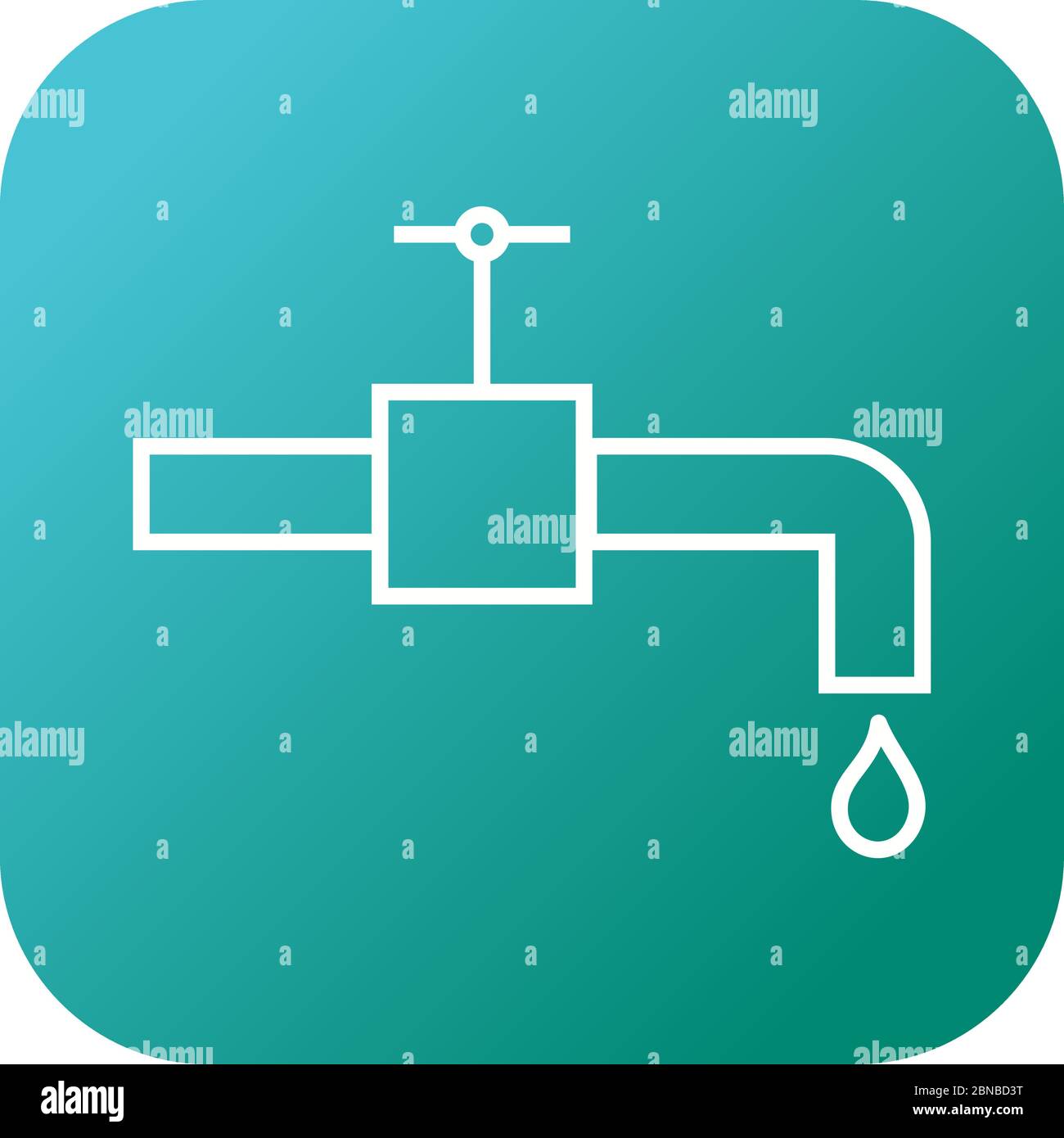 Beautiful Tap Line Vector Icon Stock Vector Image & Art - Alamy