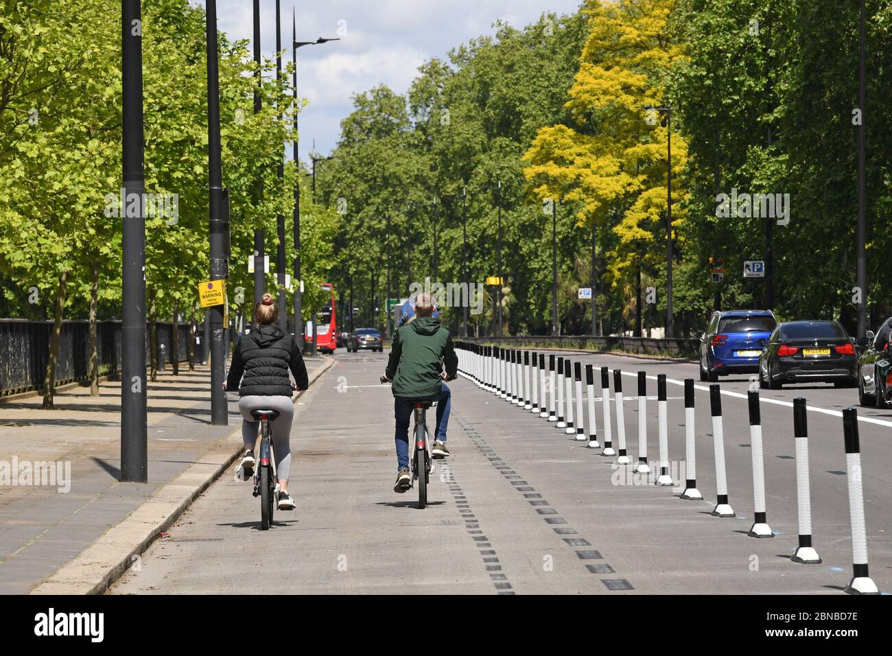 Create segregation between cyclists hi-res stock photography and images ...