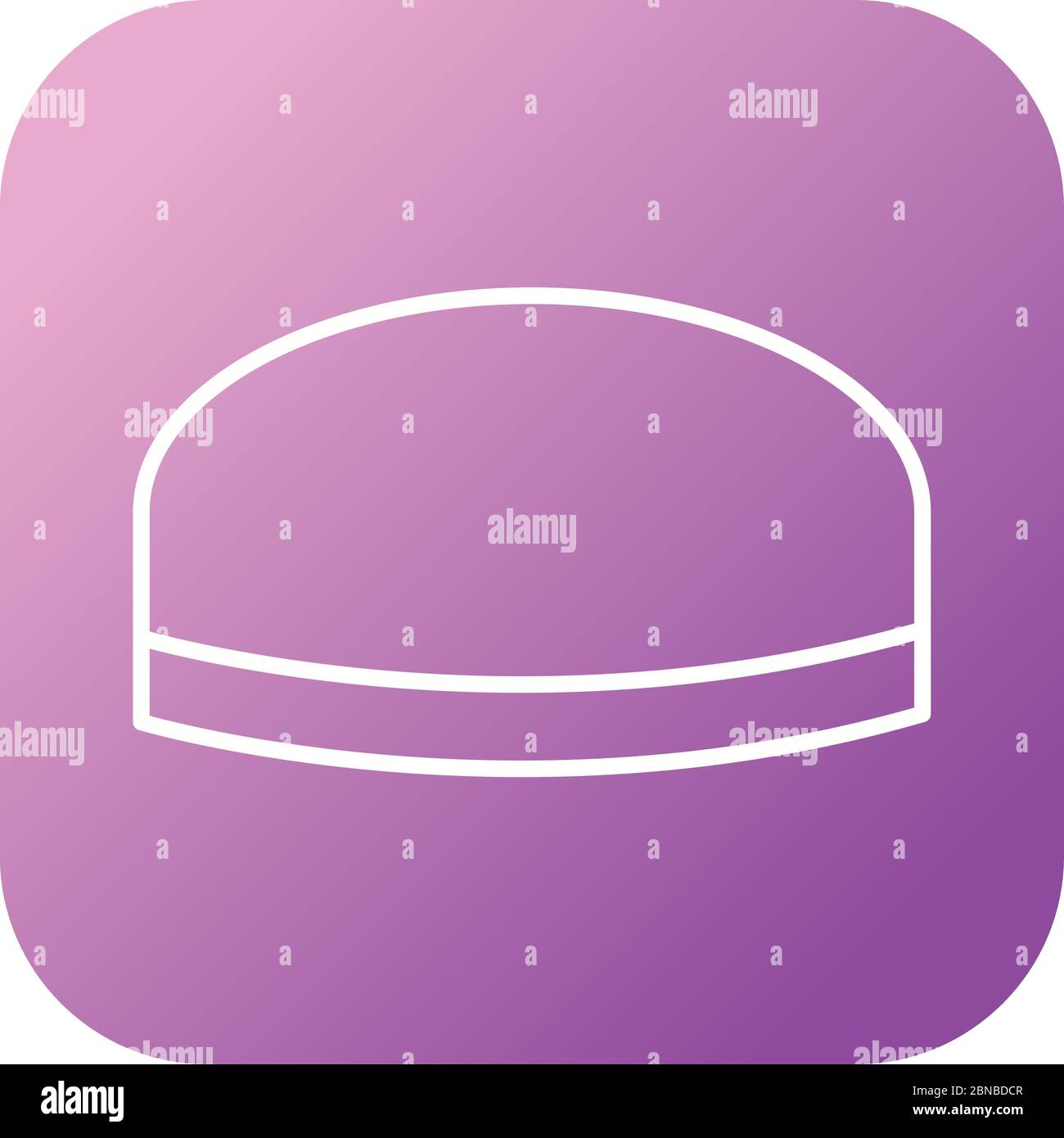 Beautiful Cap Line Vector Icon Stock Vector Image & Art - Alamy