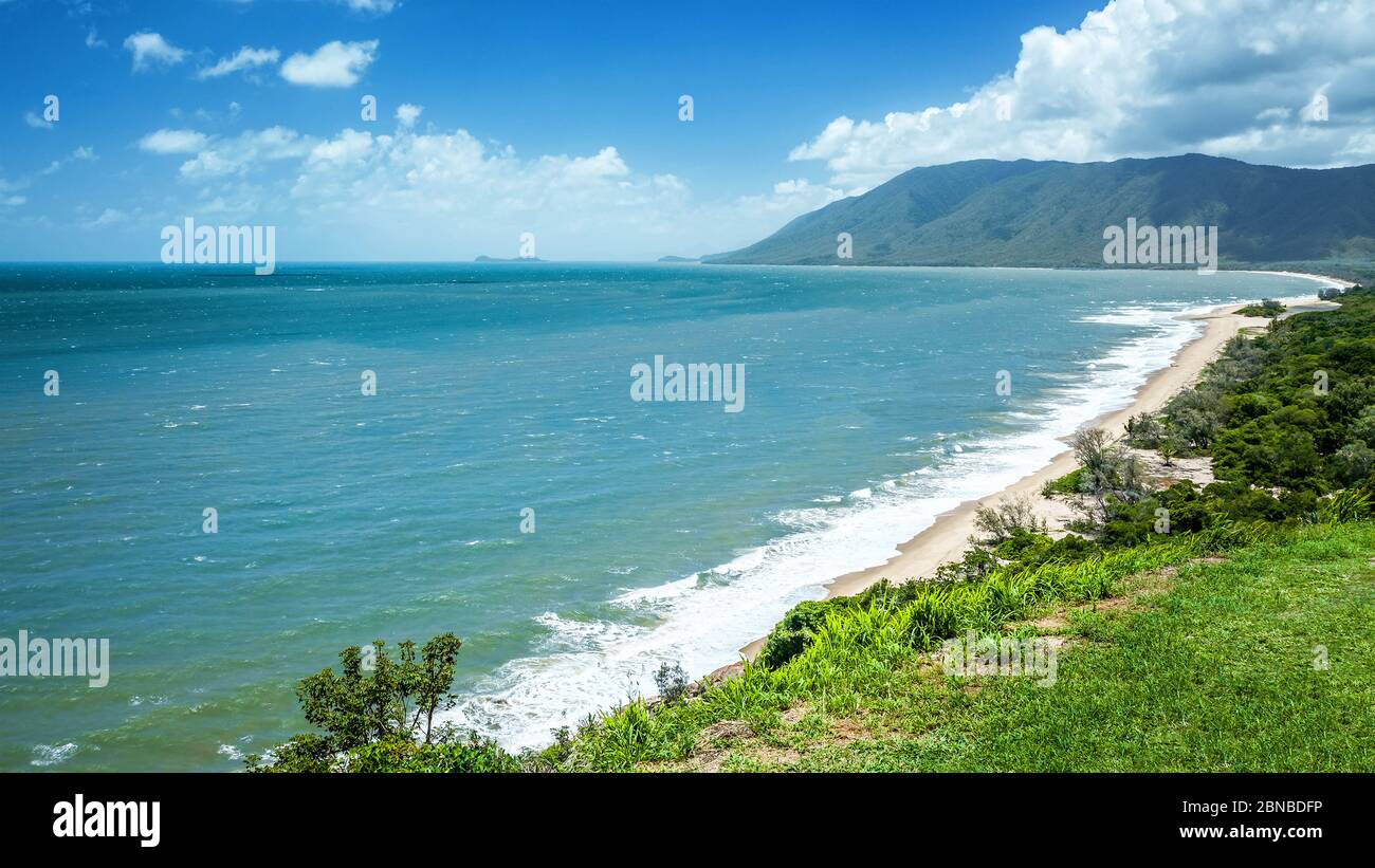 beautiful beach in Queensland, Australia, Queensland Stock Photo - Alamy