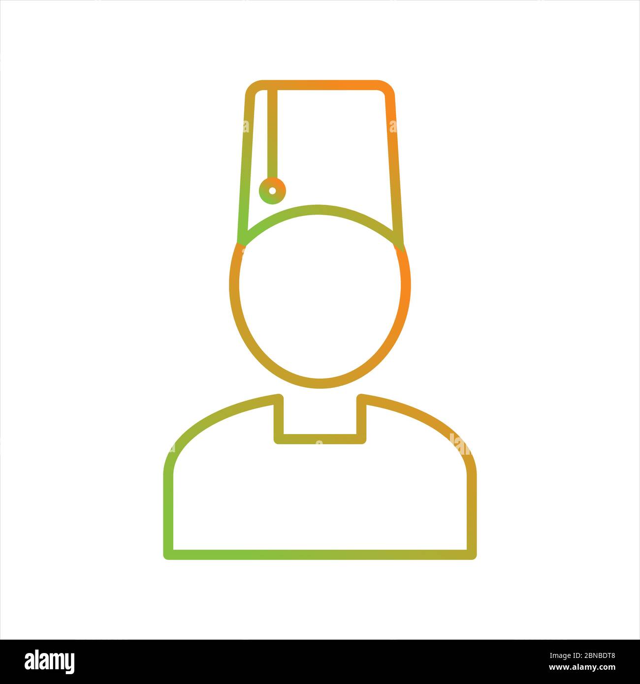 Beautiful Turkish Man Line Vector Icon Stock Vector Image & Art - Alamy