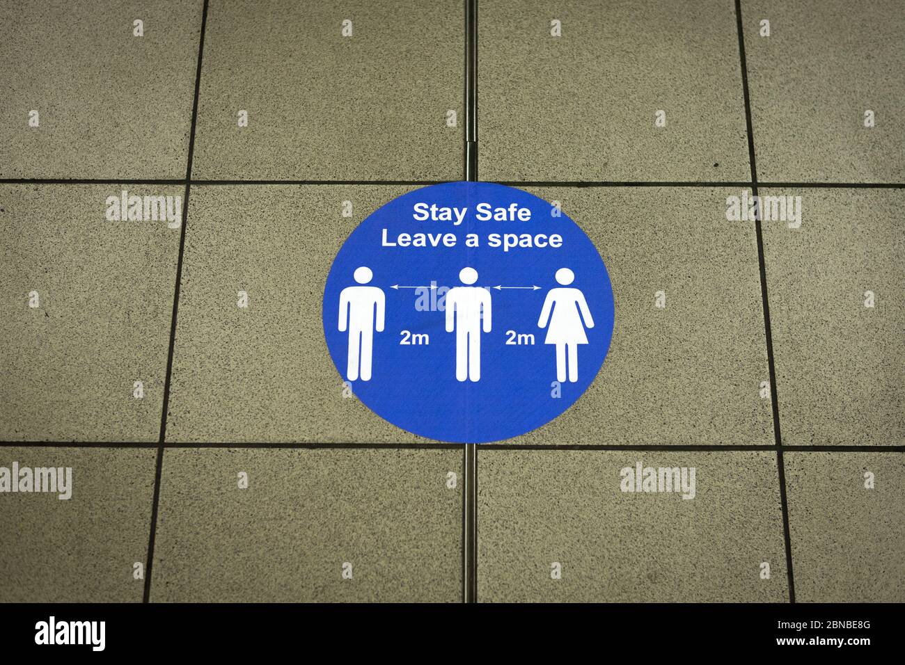 Stay safe leave a space hi-res stock photography and images - Alamy