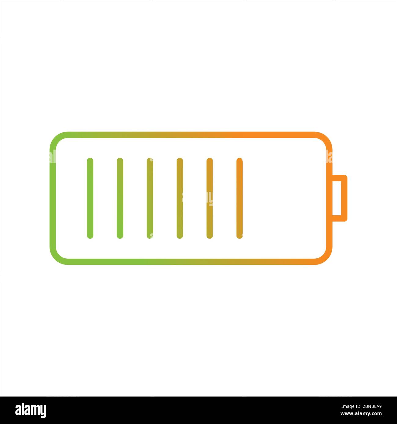 Beautiful Mobile Battery Vector Icon Stock Vector Image & Art - Alamy