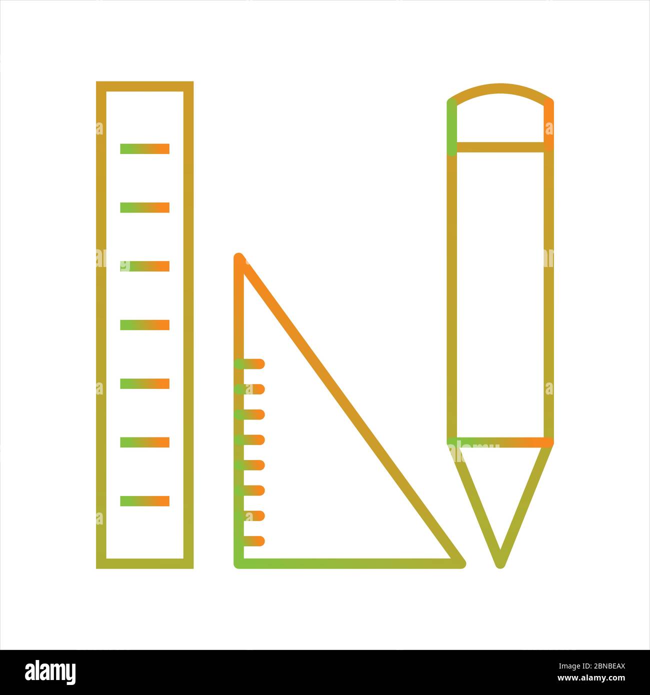 Beautiful Geometry tools Line Vector Icon Stock Vector Image & Art - Alamy