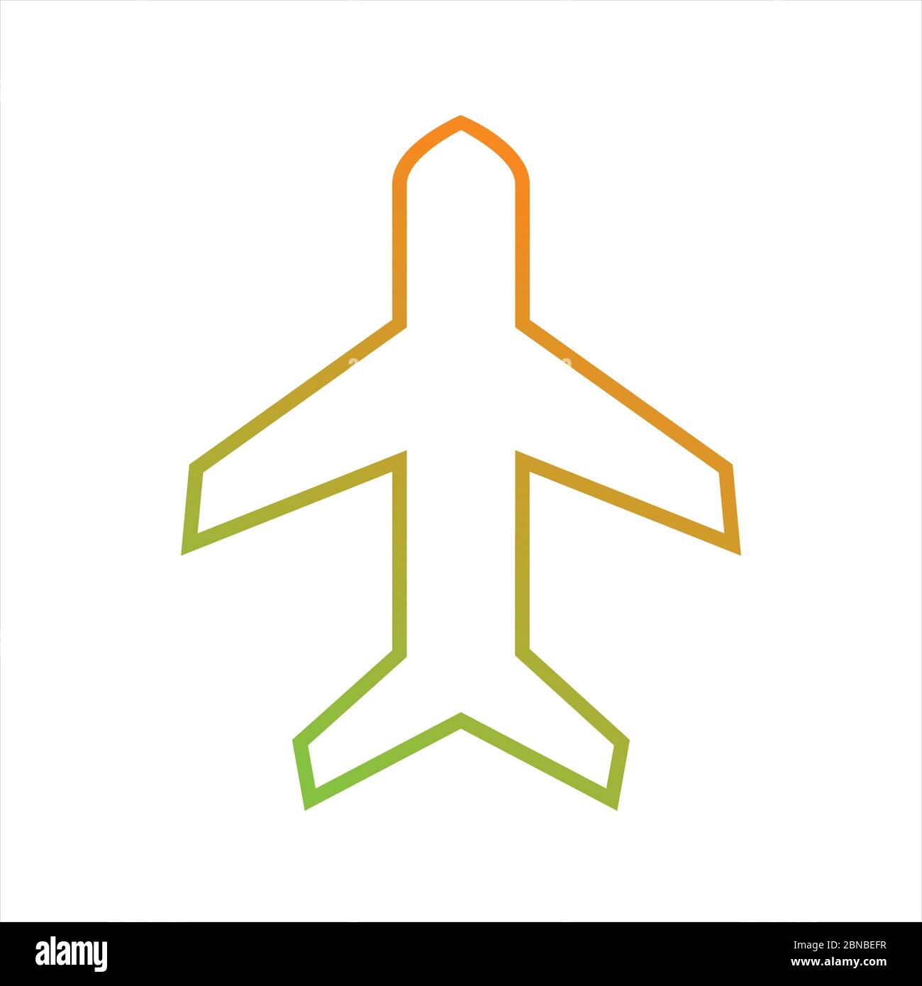 Beautifu Airplane mode Line Vector Icon Stock Vector Image & Art - Alamy