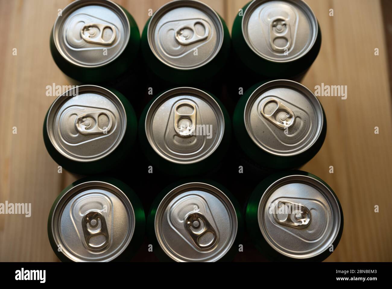 Close Up Of Multi Colored Soda Cans Stock Photo - Alamy