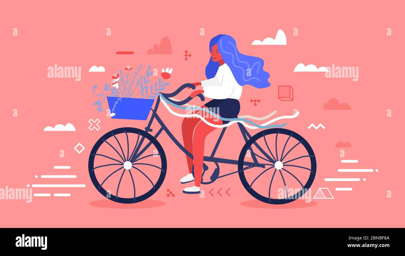 Bike wheel in front Stock Vector Images - Alamy