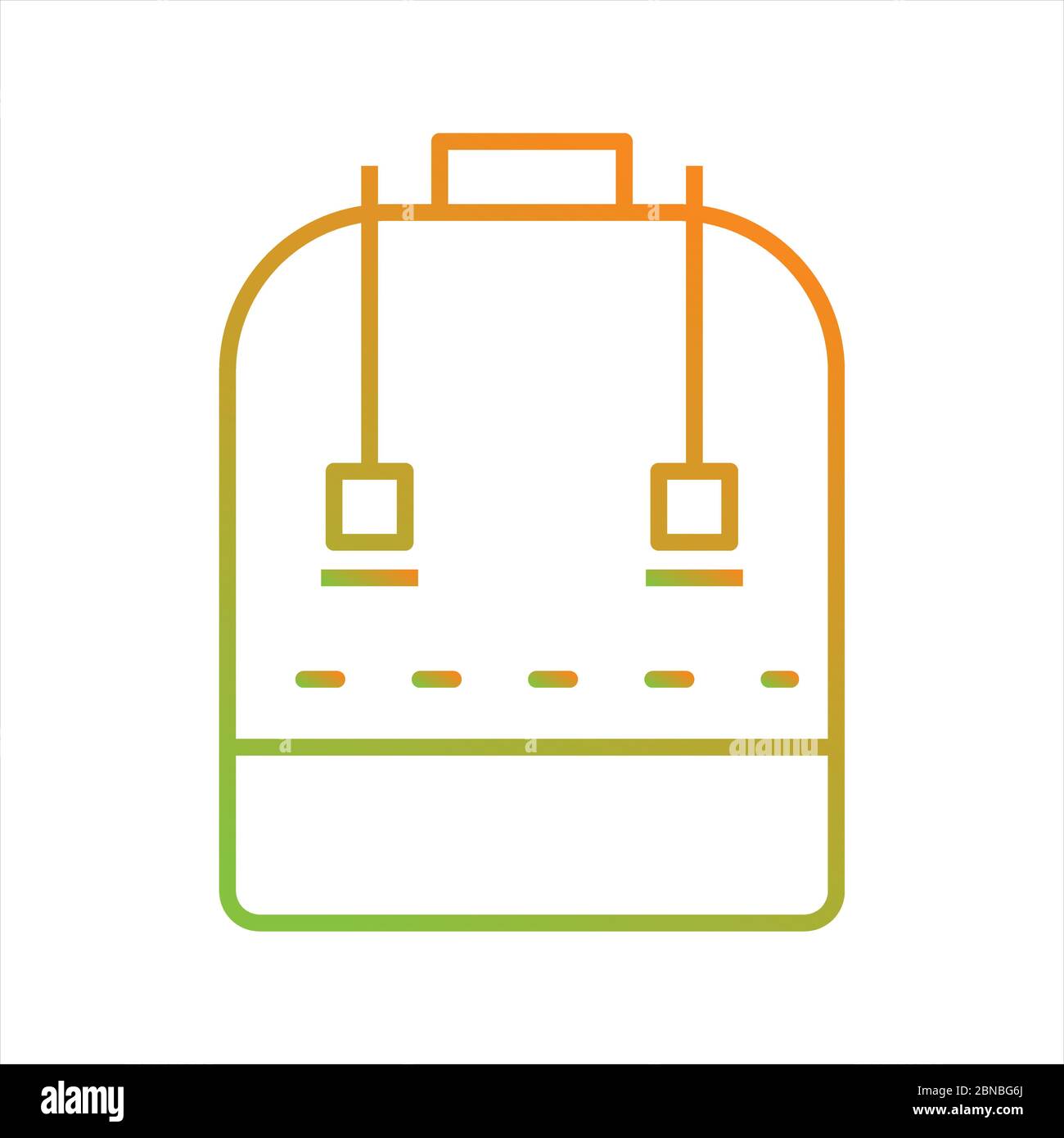 Beautiful Bag Line Vector Icon Stock Vector Image & Art - Alamy