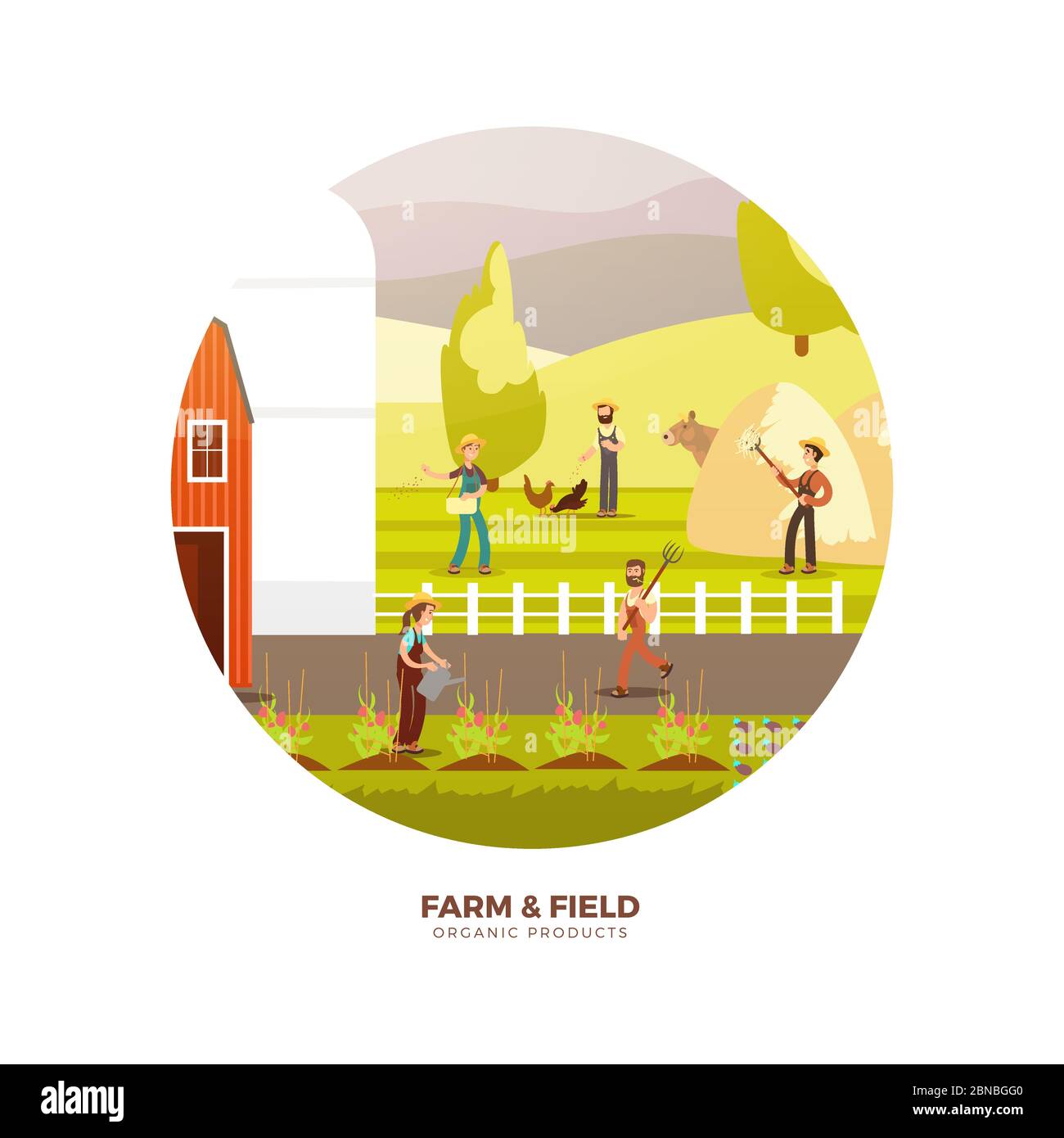 Product Label Design Vector