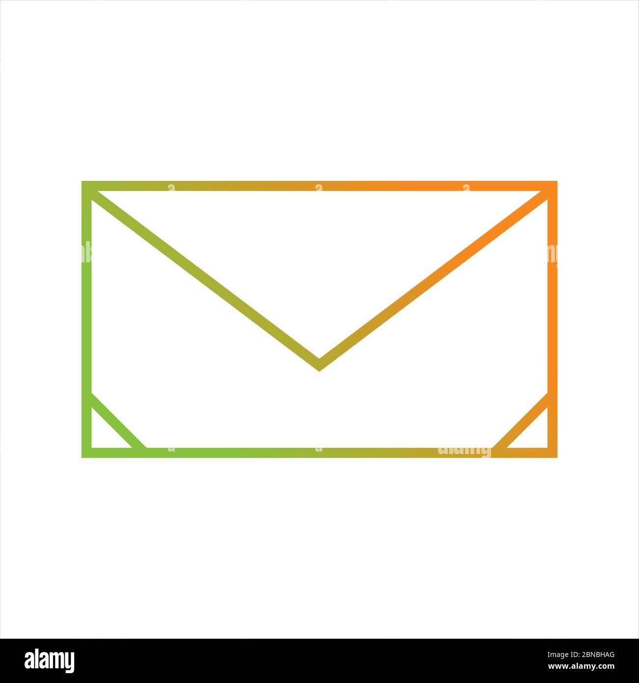 Beautiful Message Line Vector Icon Stock Vector Image & Art - Alamy