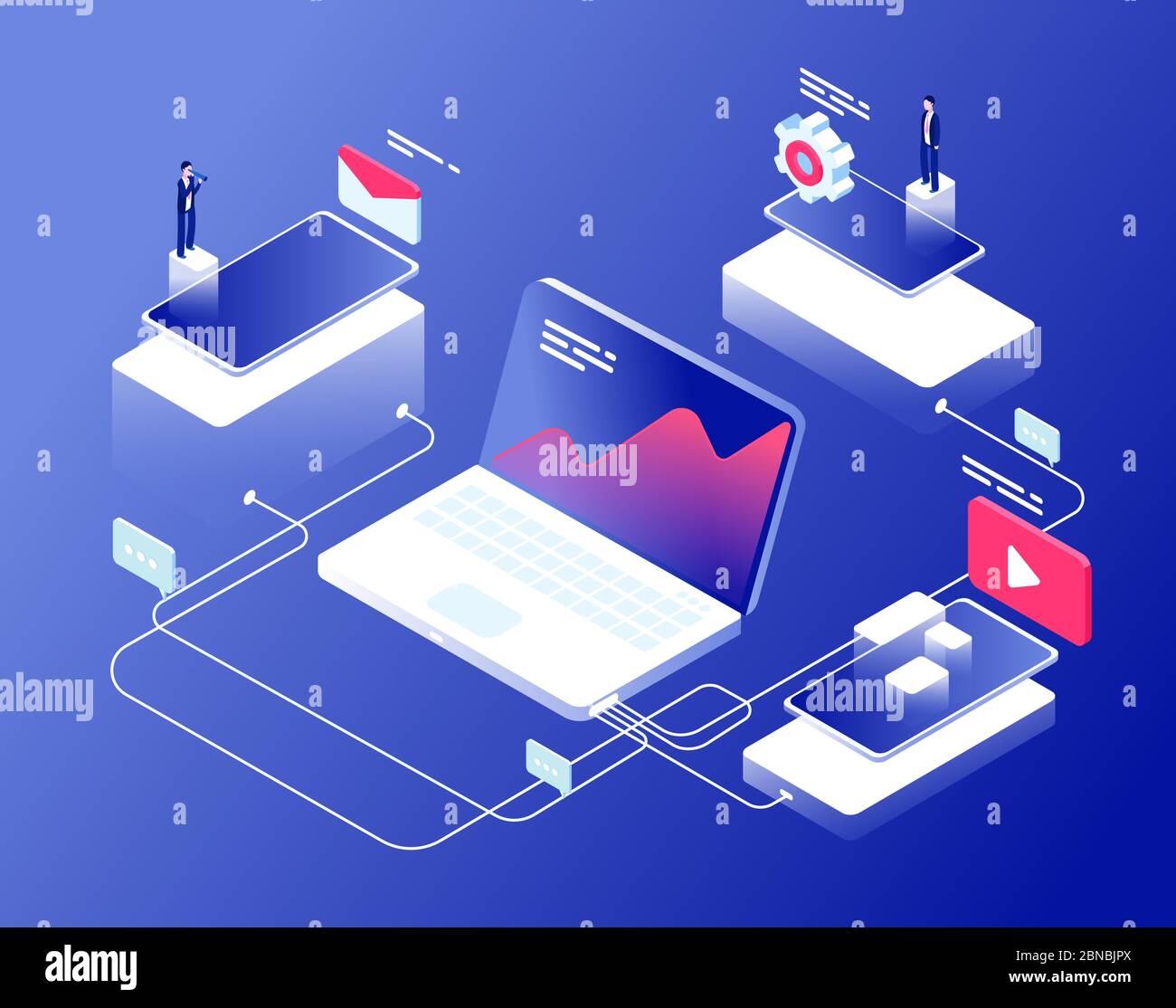 Content recommendation Stock Vector Images - Alamy