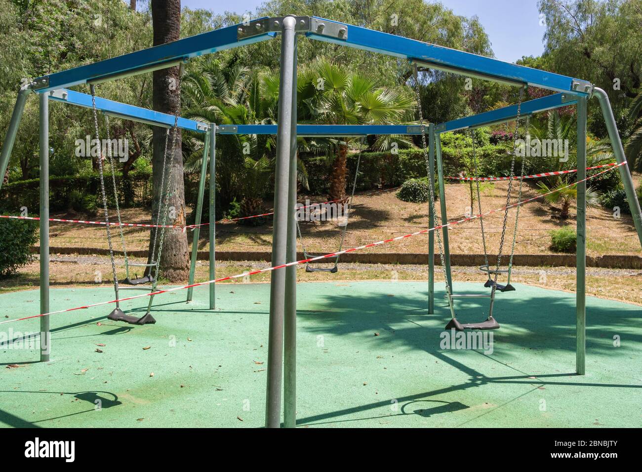 Playground with no kids hi-res stock photography and images - Alamy