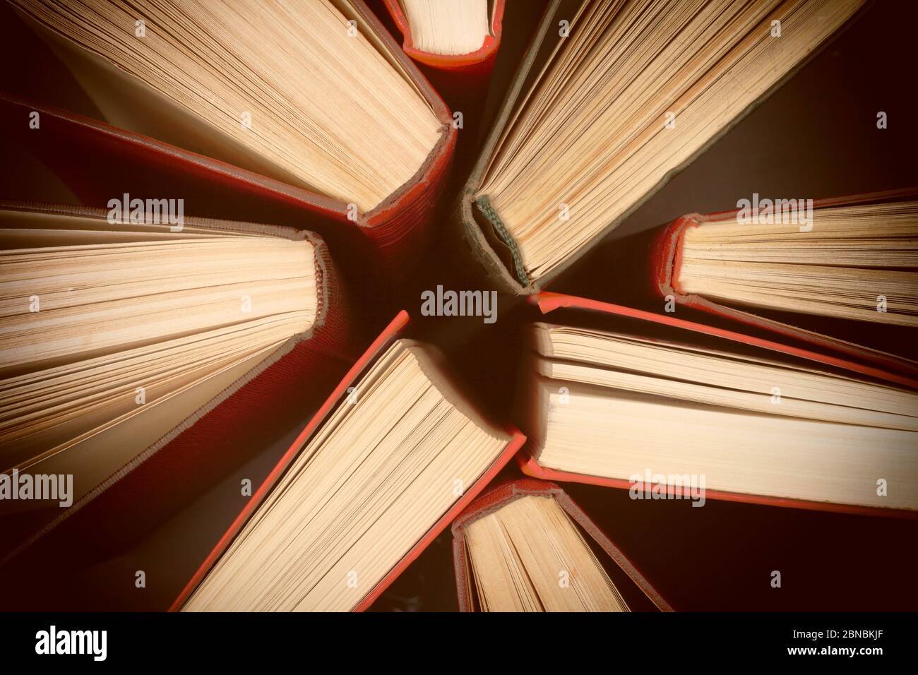 Top view books in hi-res stock photography and images - Alamy